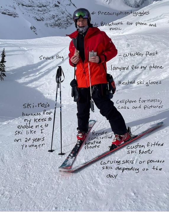 Case Study: 73-year-old Robert Siddall reviews the Ski Mojo – Ski Mojo